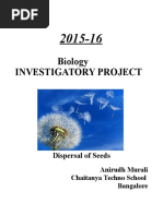 12th Biology Project | PDF