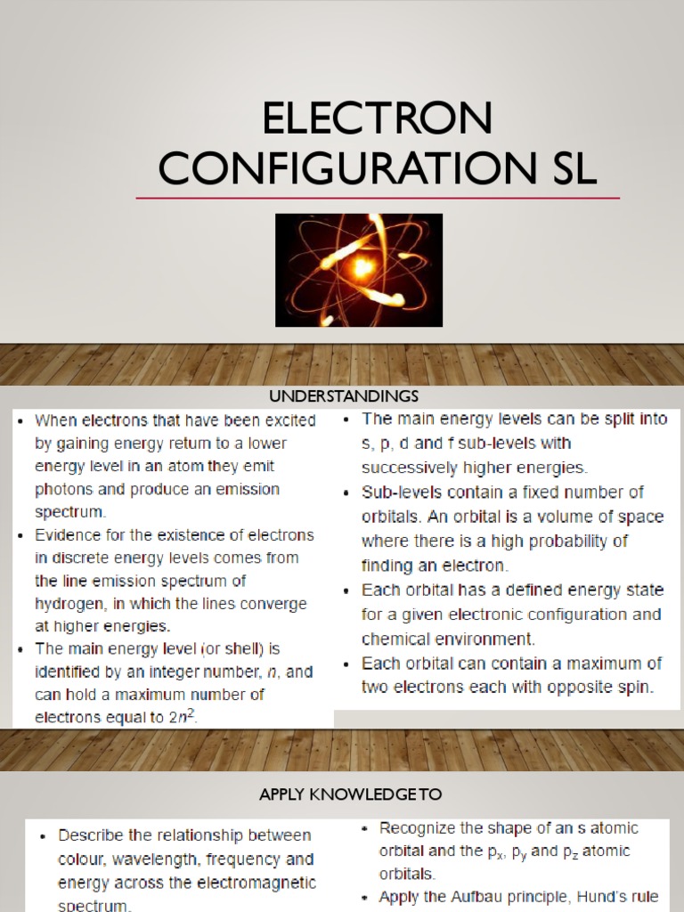 Electron Configuration | PDF | Molecular Physics | Interaction
