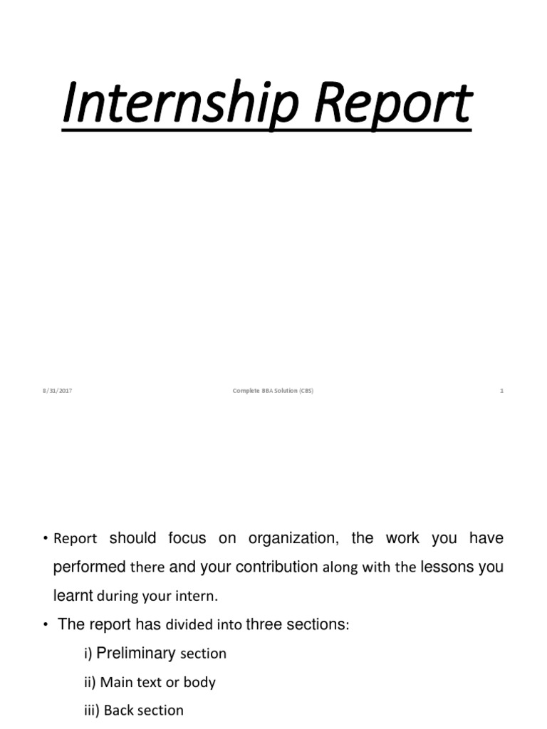 8th Sem Intern Report - Final | PDF | Internship | Job Hunting