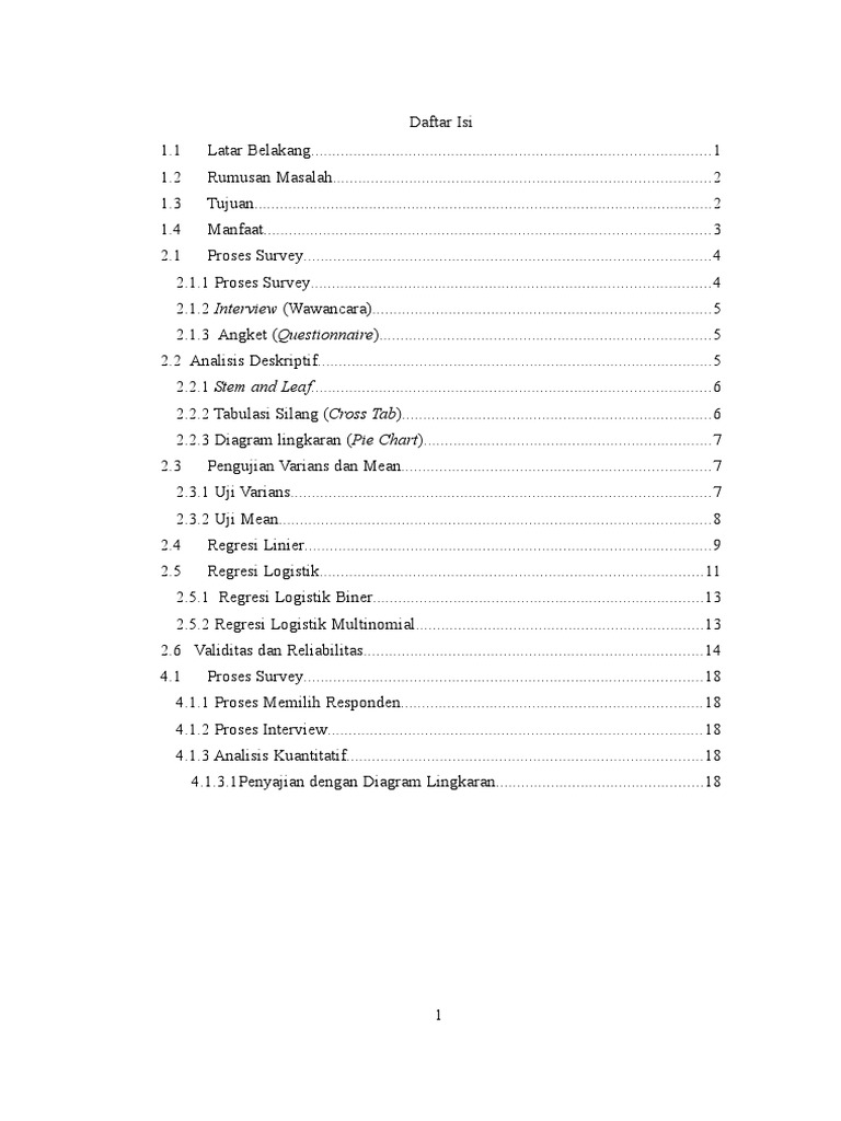 Contoh Laporan Final Project Pms | PDF