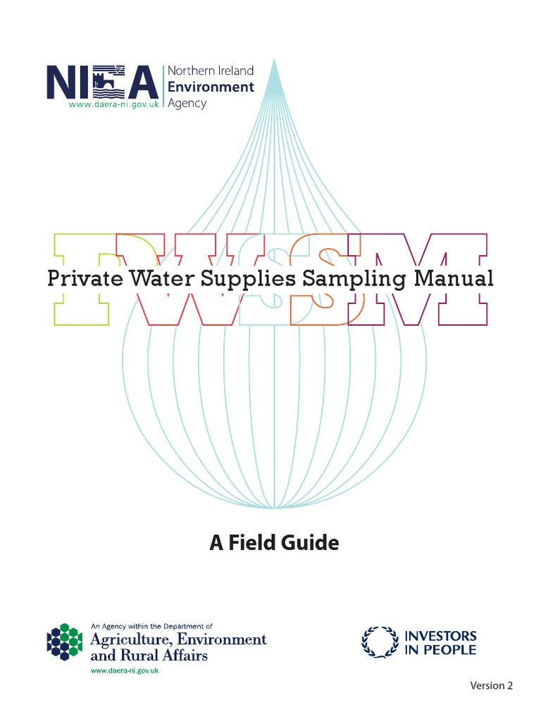 DWI Private Water Supplies Sampling Manual | PDF | Sterilization ...
