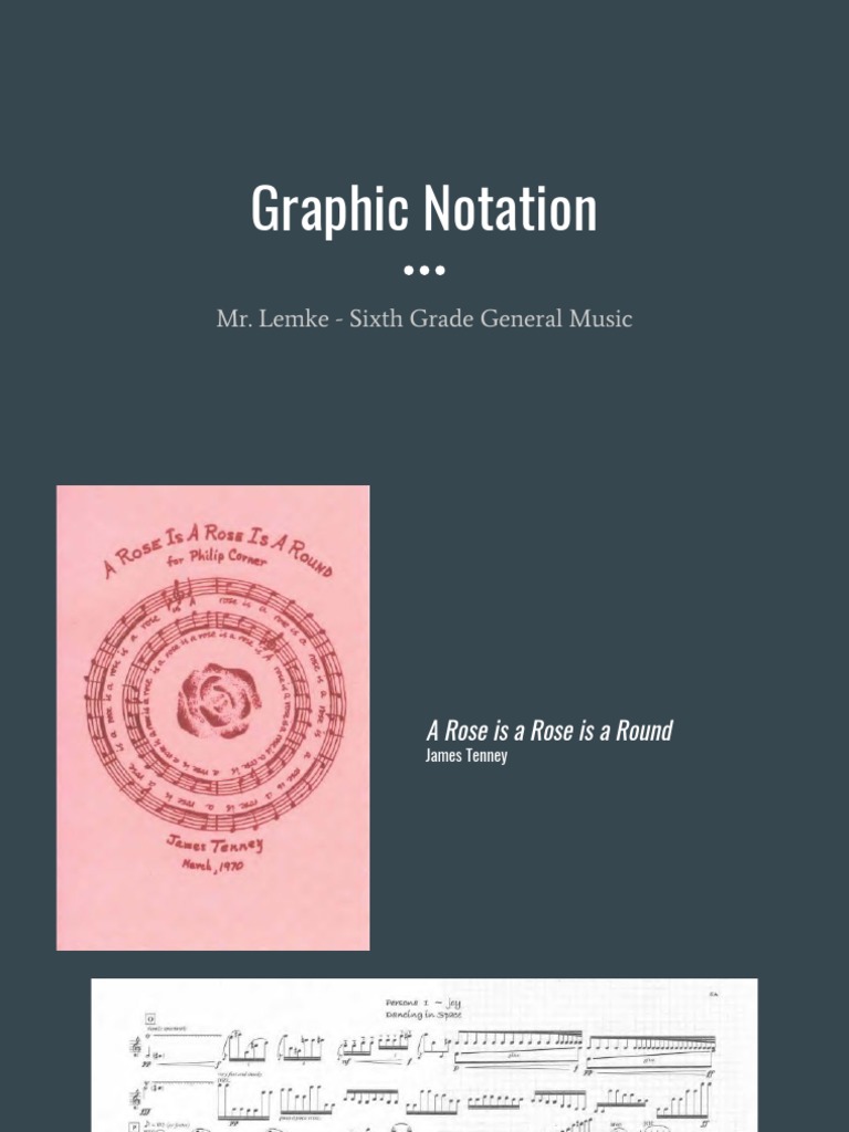 Graphic Notation Presentation For General Music | PDF