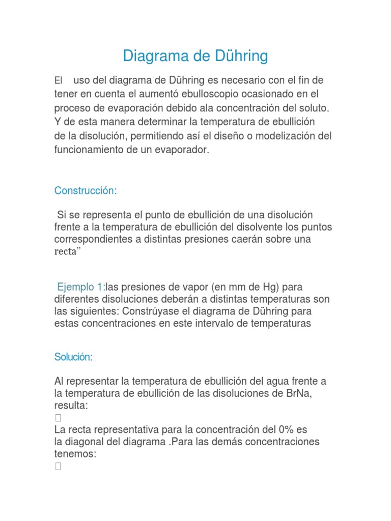 Diagrama de Dühring | PDF