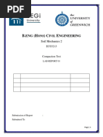 Compaction of Soil Lab Report (Complete) | PDF | Soil | Porosity