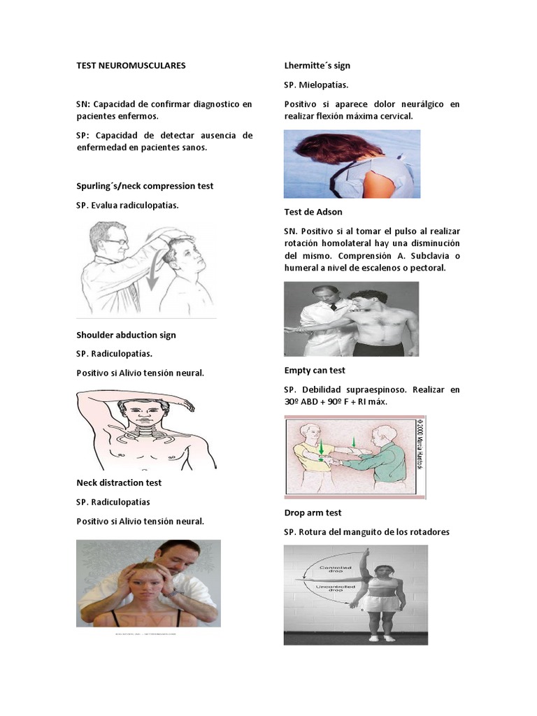 Neuromuscular Clinical Lab Test Menu – RLBGMS