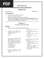 Moot Court Oral Argument Script Example | PDF | Public Sphere | Common Law