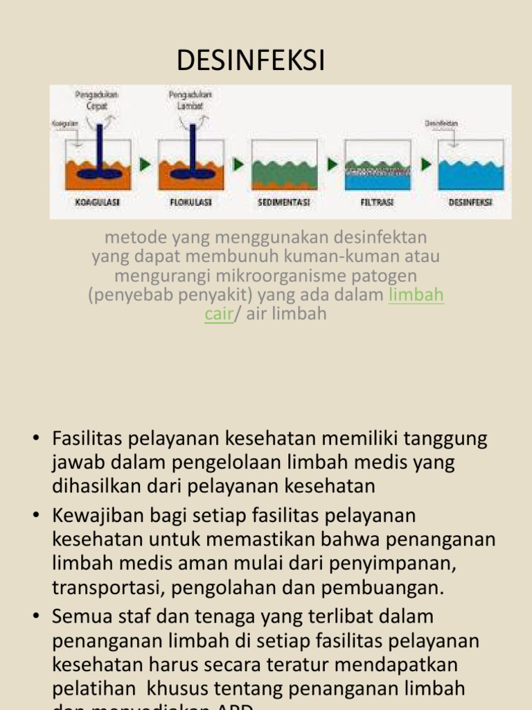Desinfeksi Air Limbah | PDF