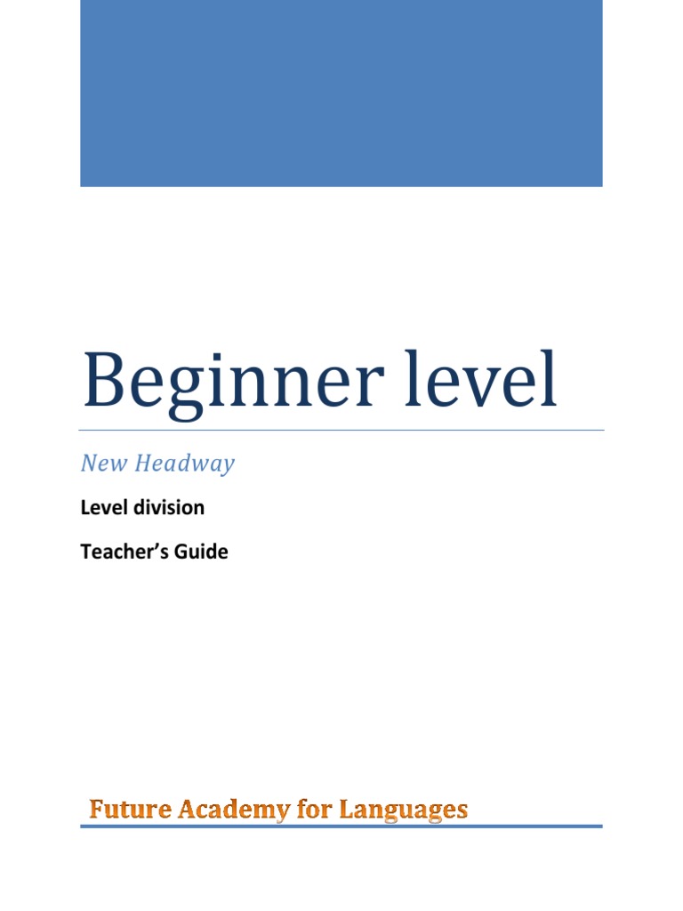 Beginner Level | PDF