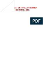 Prova Català Nivell B2 | PDF