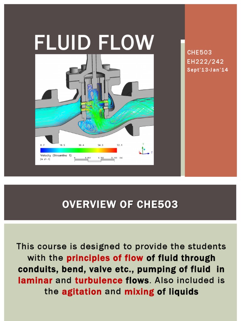 Intro WK1 | PDF | Fluid Dynamics | Pump