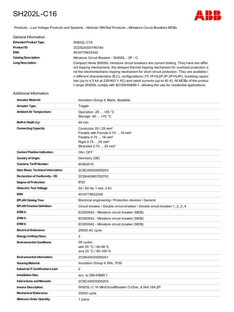 Circuit Breaker | PDF | Electrical Components | Force