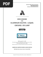 Awwa b100 96 PDF | PDF | Sand | Silicon Dioxide