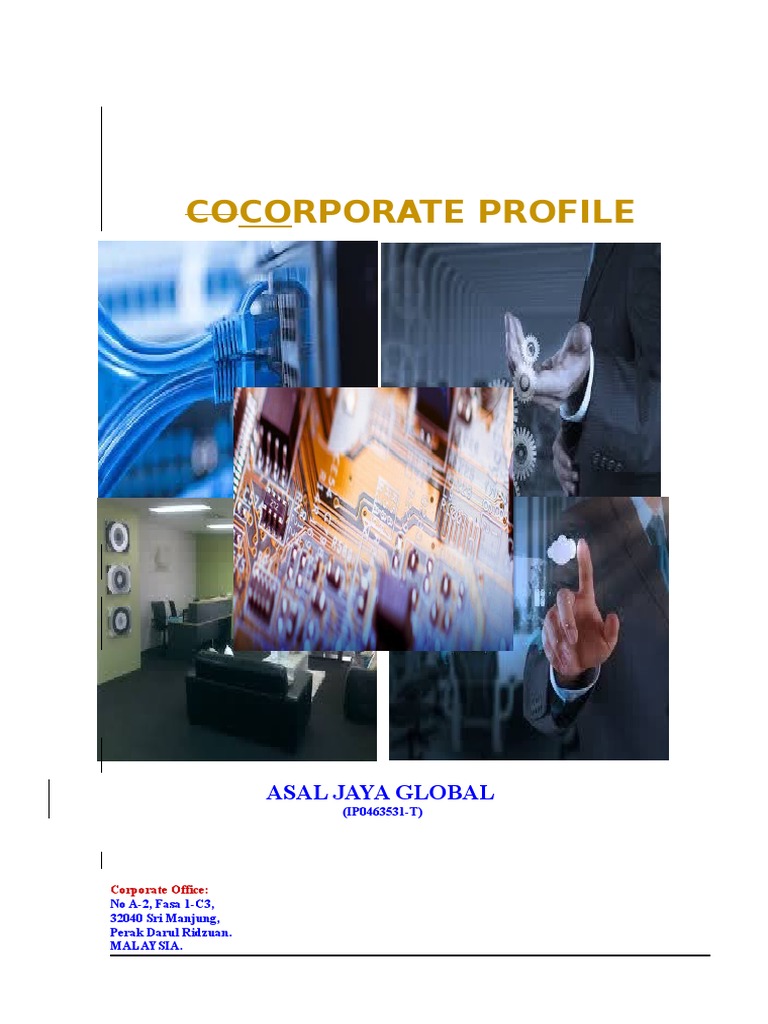 Asal Jaya Global Corporate Profile | PDF | Project Management | Supply ...