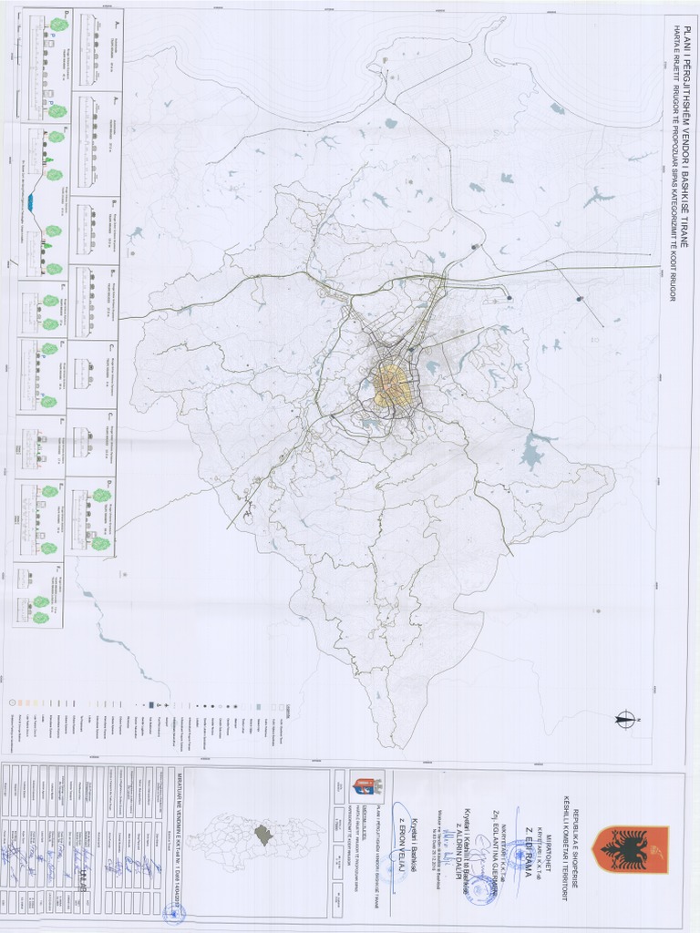 Harta e Rrjetir Rrugor Te Propozuar | PDF