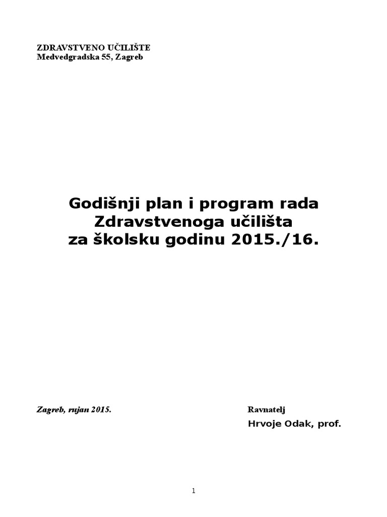 GPP - Plan I Program | PDF