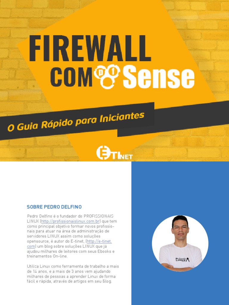 E Tinet - Com Firewall Com Pfsense Guia Rapido | PDF | Firewall ...