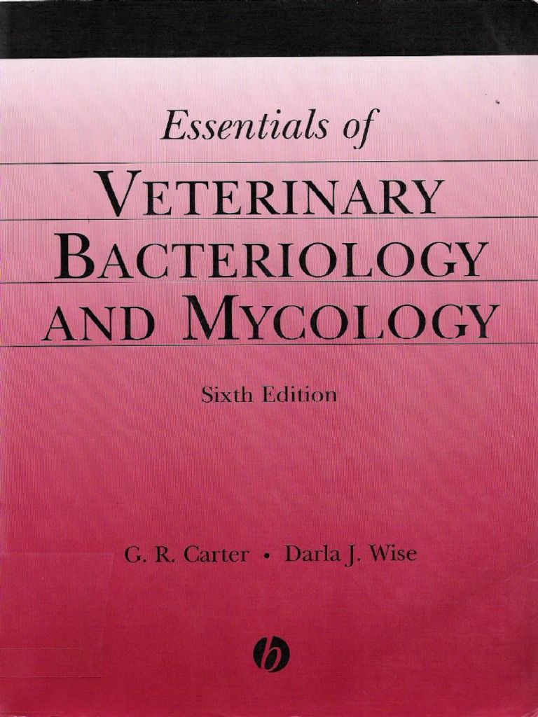 (Essentials of Veterinary Microbiology) Gordon R. Carter, Darla J. Wise ...