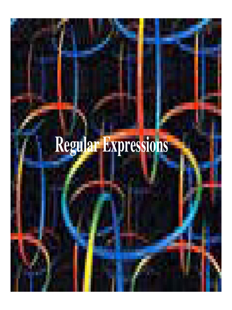 Regexp 1 | PDF | Regular Expression | Areas Of Computer Science Regexp 1 | PDF | Regular Expression | Areas Of Computer Science