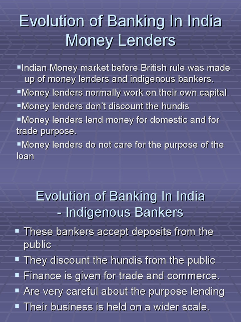 Evolution of Banking in India | PDF