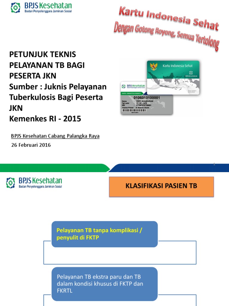 Alur Pelayanan Pasien Tb Pada Era Jkn Pdf