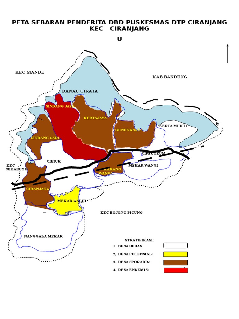 Peta Wilayah DBD | PDF