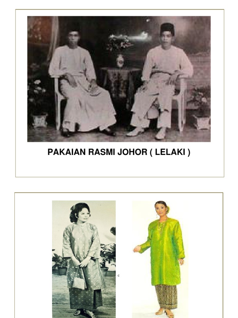 Pakaian Rasmi Johor | PDF