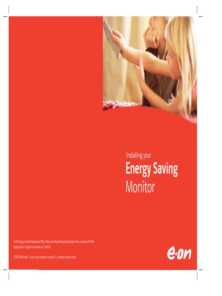 Installing Your Energy Saving Monitor | PDF | Ac Power Plugs And ...