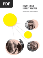 Guide To Station Planning and Design | PDF | Accessibility | Train Station
