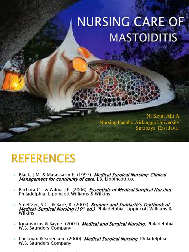 Nursing Care for Mastoiditis Management | PDF | Ear | Medical Specialties
