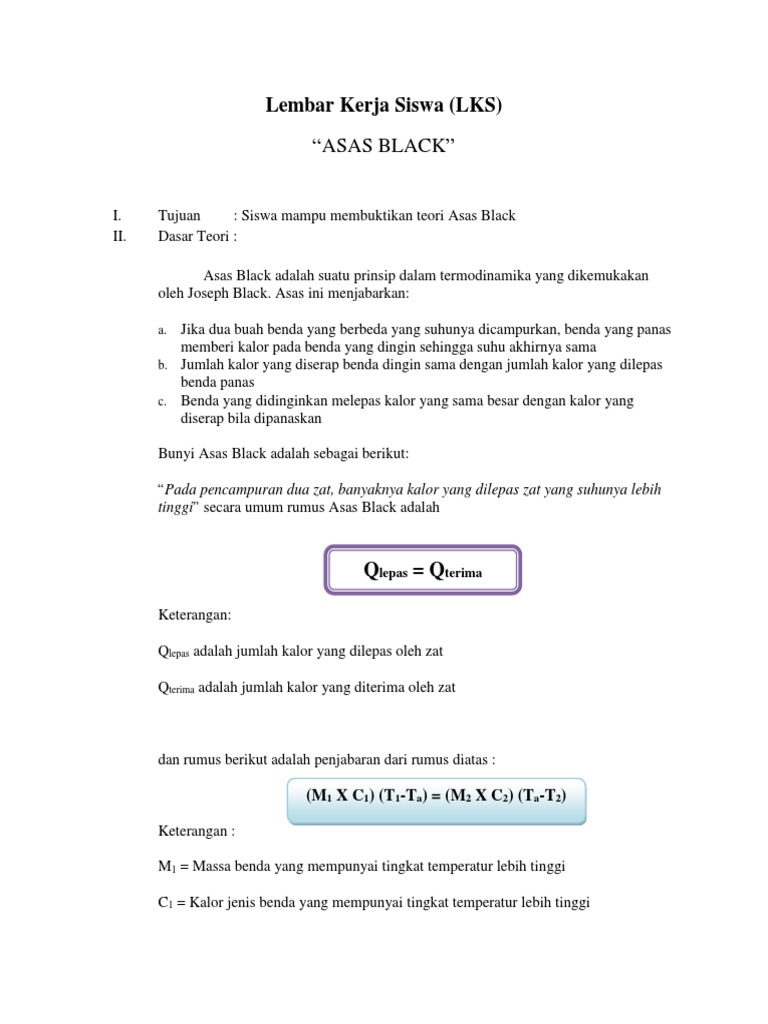 Lks Asas Black | PDF