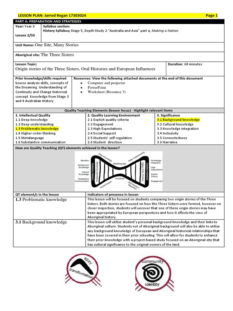Aboriginal Learning: Three Sisters Lesson | PDF | Indigenous ...