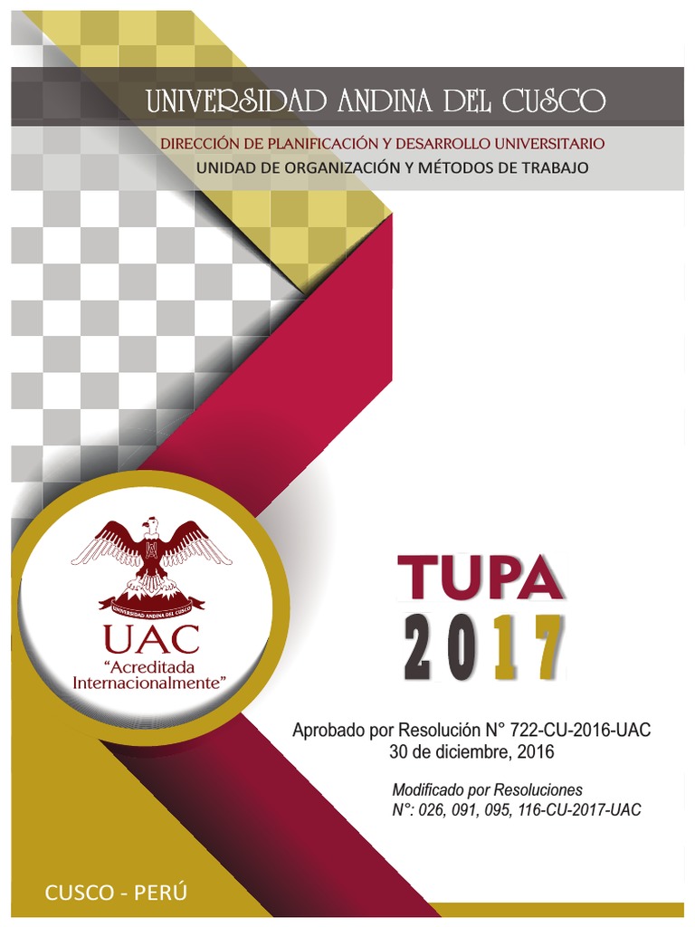 Tupa Uac | PDF | Universidad | Planificación