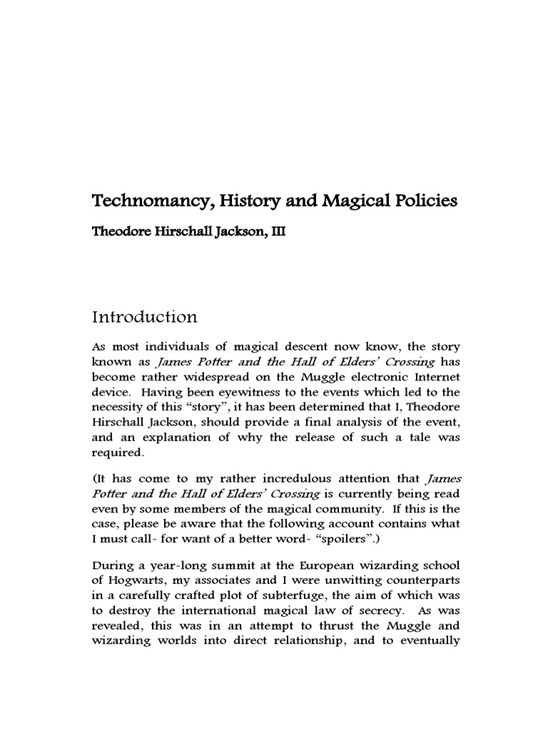 Technomancy 101 | Download Free PDF | Magic (Paranormal) | Witchcraft