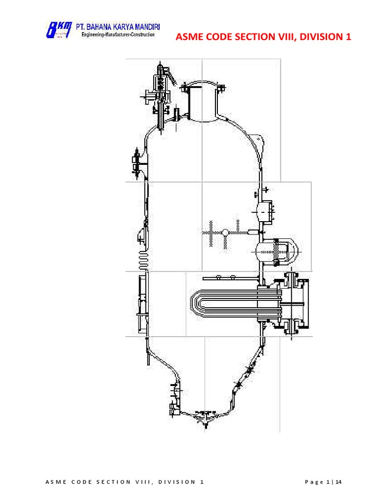 Resume Asme Code Section Viii, Division 1 | PDF | Plumbing | Mechanical ...