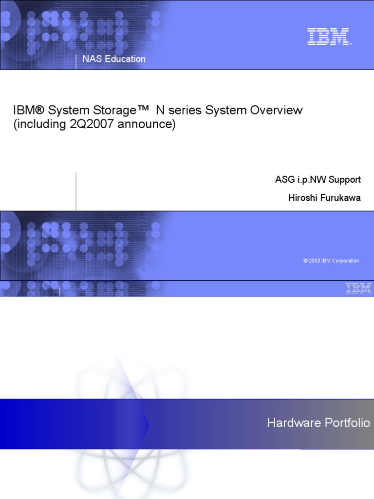 Nseries System Overview | PDF | Computer Data Storage | Backup