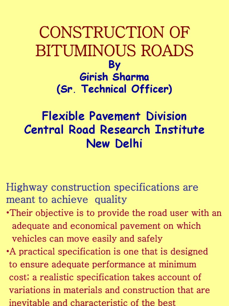Construct BC DBM | PDF | Road Surface | Asphalt