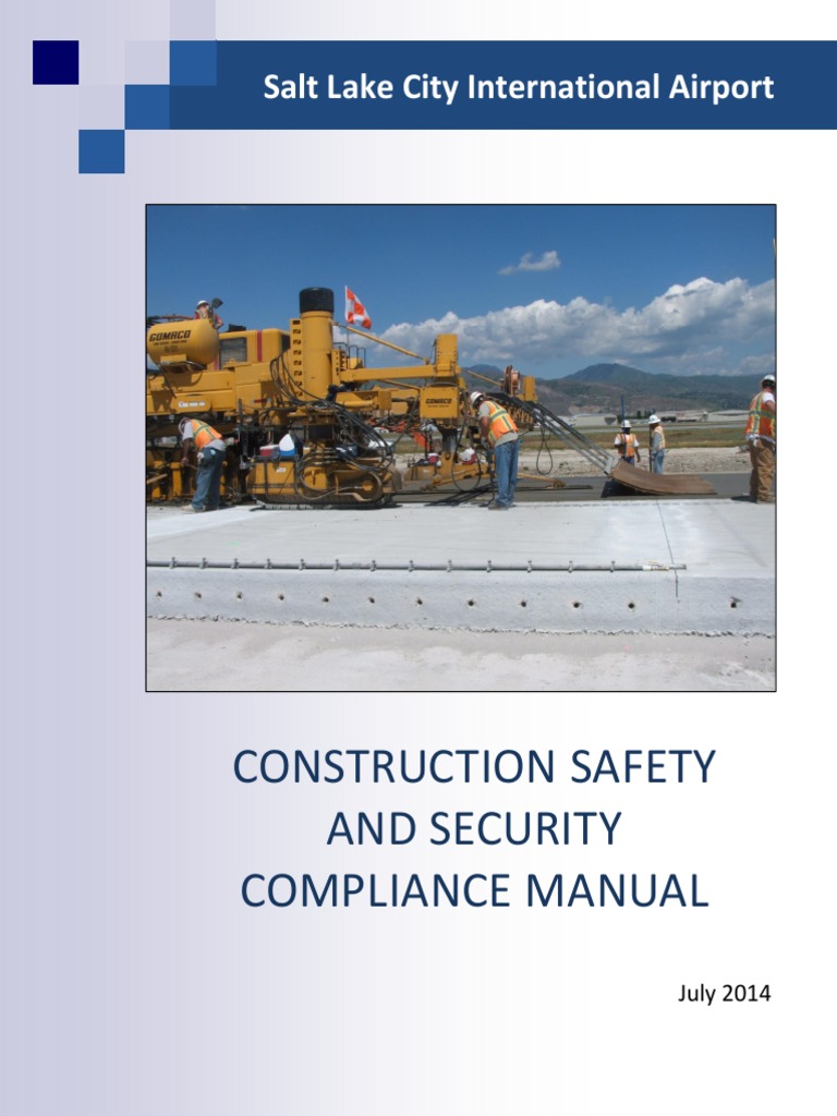 Construction Safety Manual PDF | Download Free PDF | Airport | Air ...