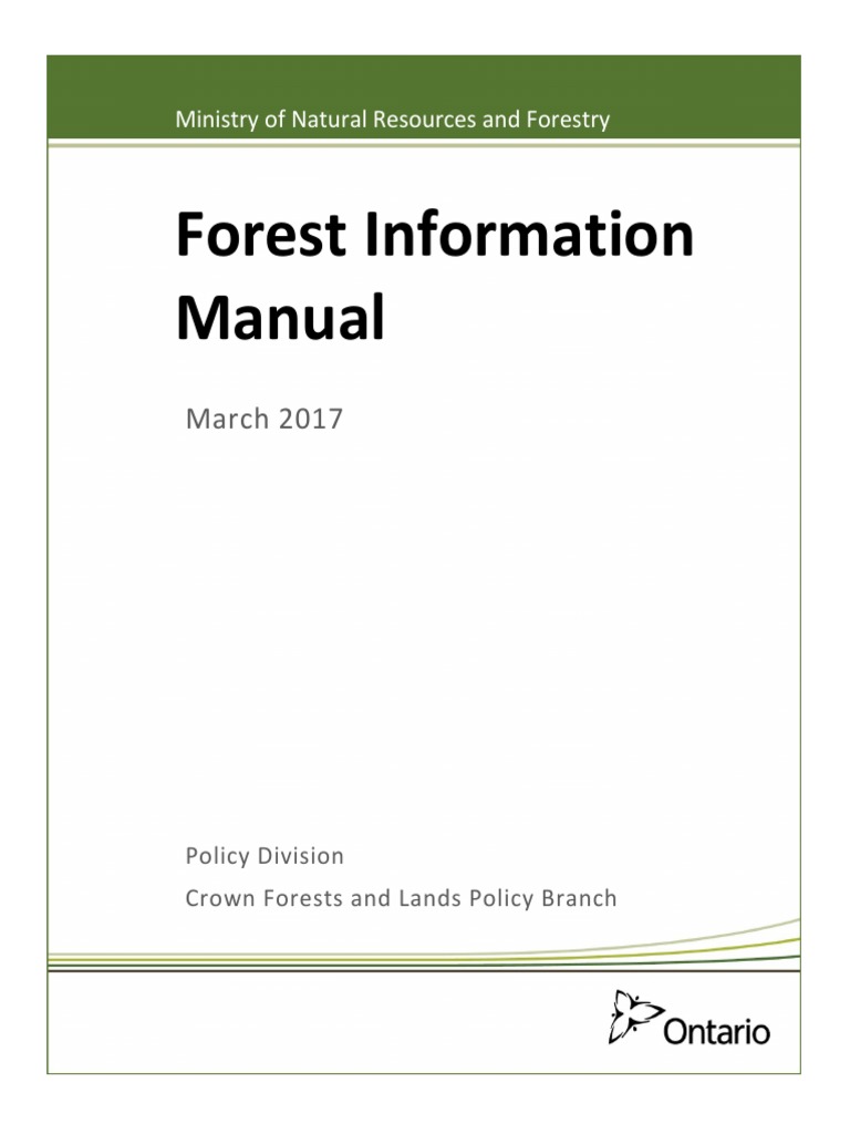 Forest Information Manual | PDF | Specification (Technical Standard ...