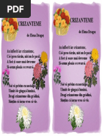 Versuri Cantece Toamna | PDF