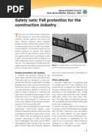 Safety Net Installation Specifications | PDF | Rope | Knot