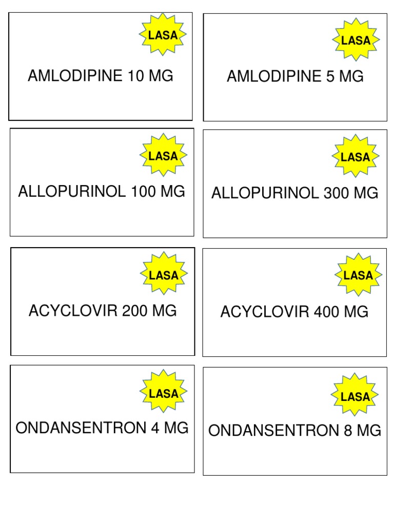 Lasa | PDF | Hydrogen Compounds | Pharmacy