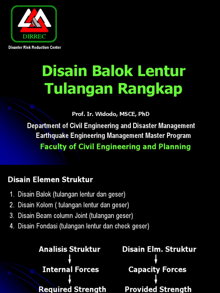 Desain Tulangan Balok Rangkap1 | PDF
