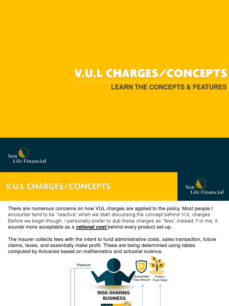 VUL Charges & Concepts | PDF | Life Insurance | Insurance