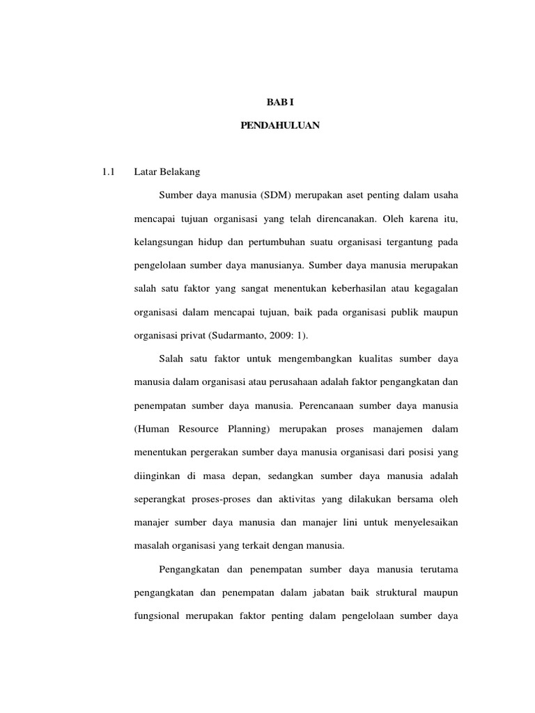 Proses Pengangkatan Dan Penempatan Berdasarkan UU ASN | PDF