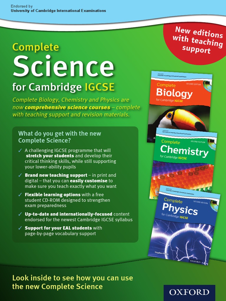 Complete Science For Cambridge IGCSE PDF | PDF | Food Web | Ecology