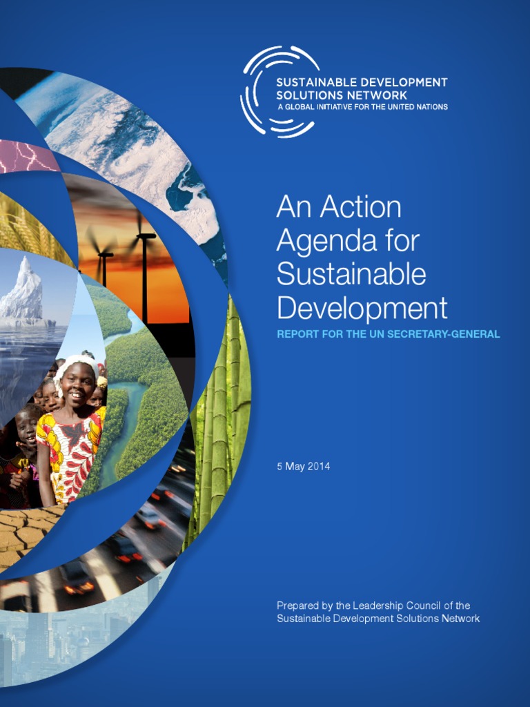 An Action Agenda For Sustainable Development | PDF | Millennium ...