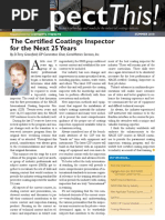 NACE Coating Inspector Certification Program | PDF | Certification ...