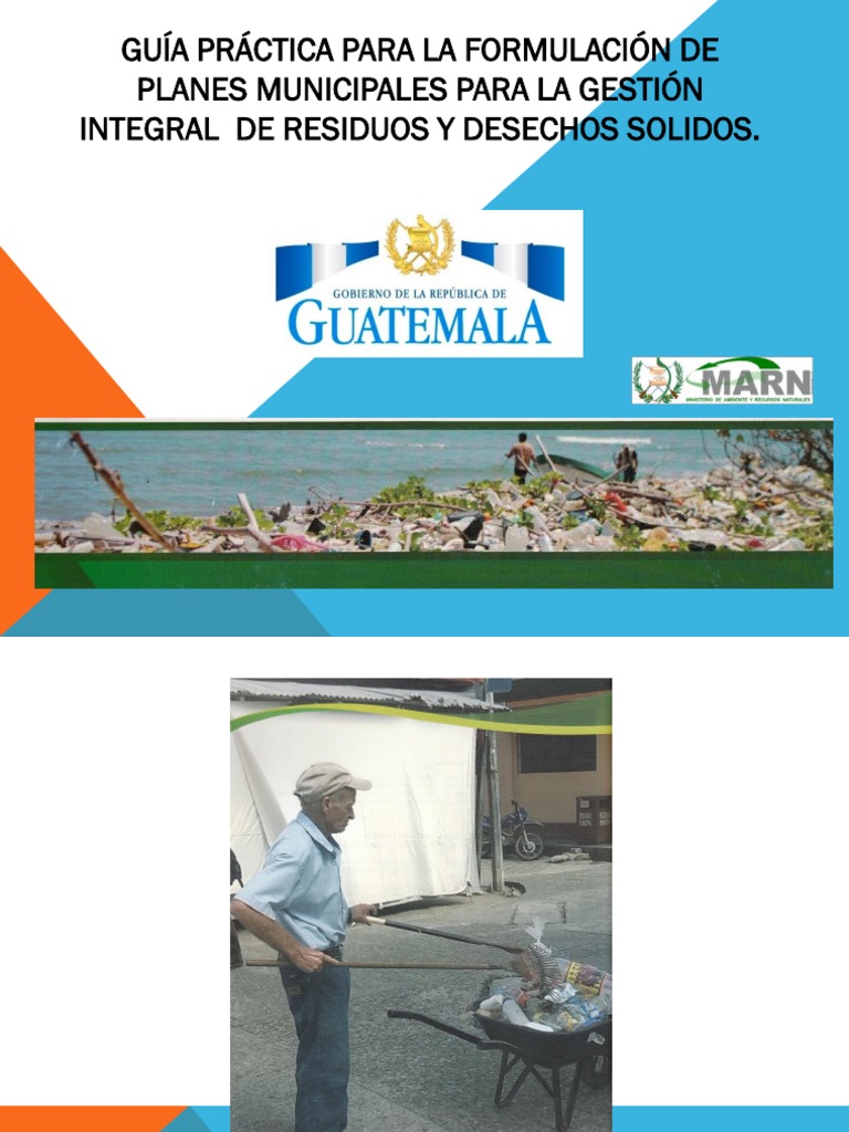 Guía para el Plan PIRDES en Guatemala | PDF | Reciclaje | Residuos
