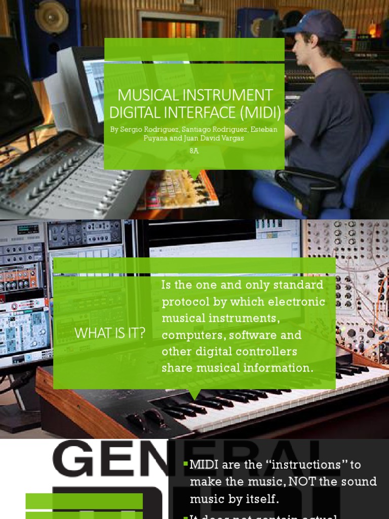 Midi | PDF | Synthesizer | Music Technology