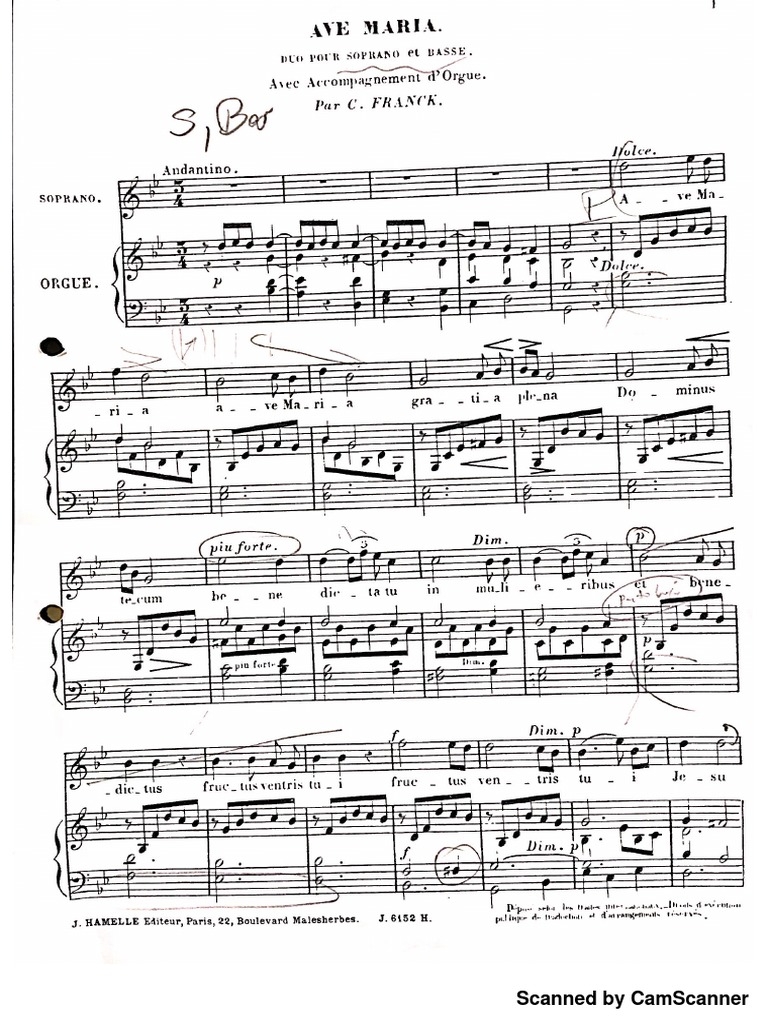 Ave Maria, César Franck | PDF